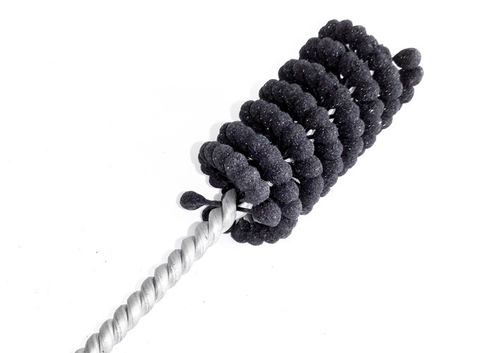 76 mm Warna Hitam abrasive Flexible Honing Brush untuk Poles dan deburr